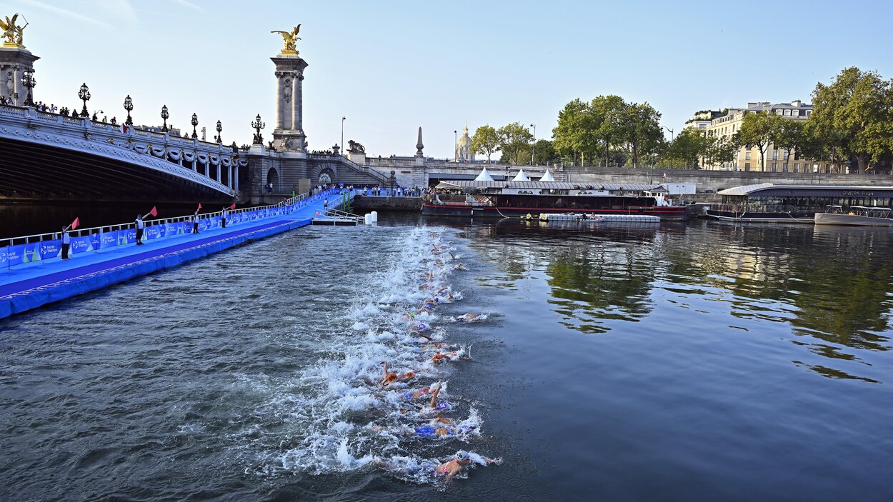 La Seine est propre à la baignade, pour le moment | Radio-Canada