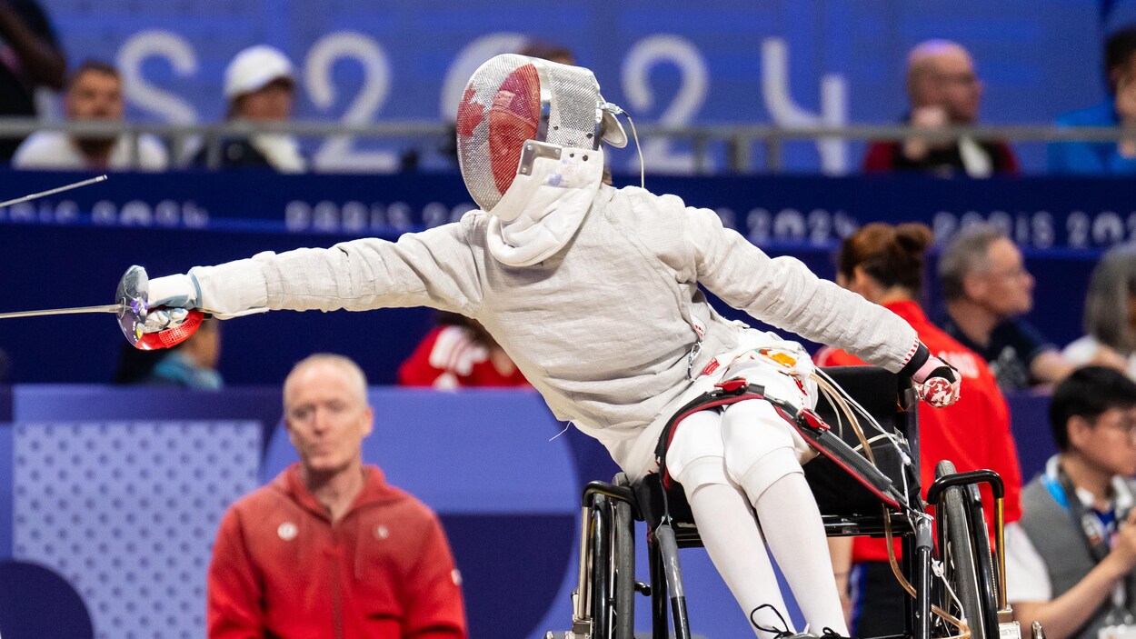 Trinity Lowthian perd au 4e tour de repêchage | Jeux paralympiques ...