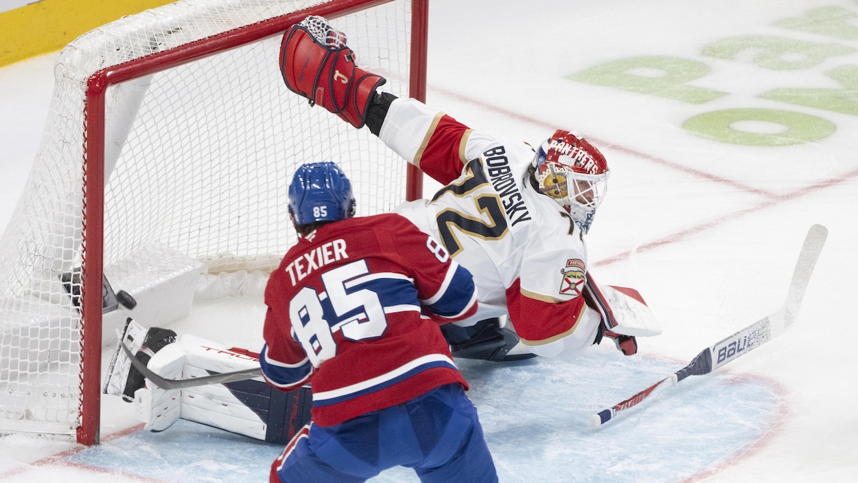 Texier réussit un tour du chapeau dans la victoire du Canadien face aux ...