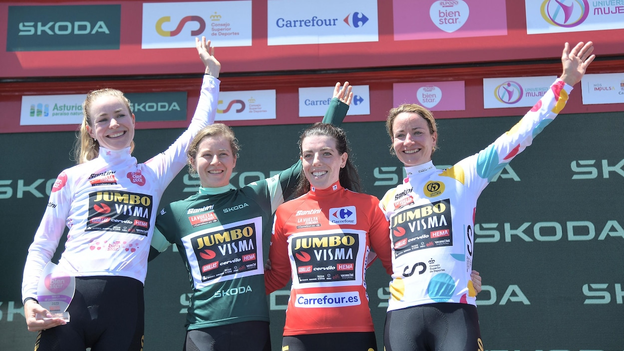 Cinq Canadiennes ont pris le départ de la Vuelta féminine, Anna ...
