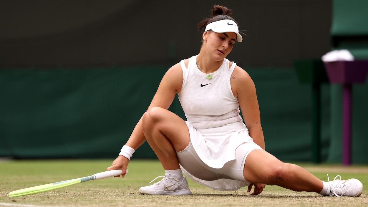 Bianca Andreescu est sortie par Jasmine Paolini à Wimbledon | Radio-Canada