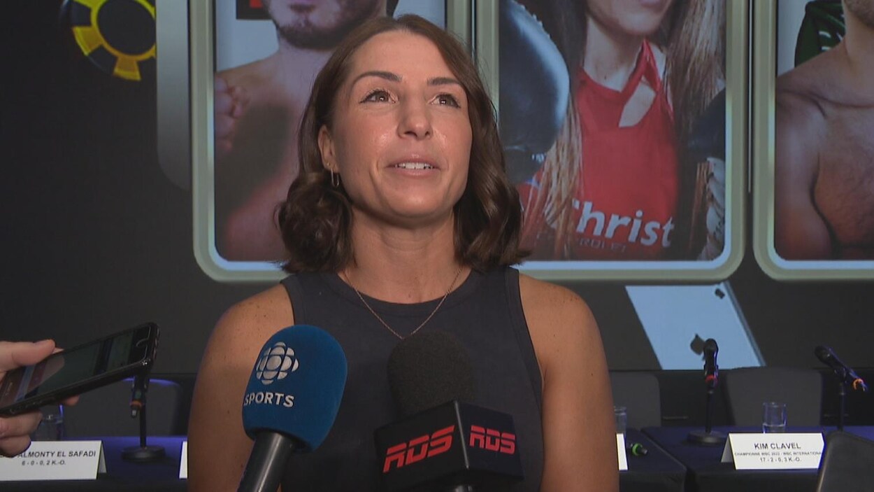 Kim Clavel en lice pour un autre combat mondial | Radio-Canada