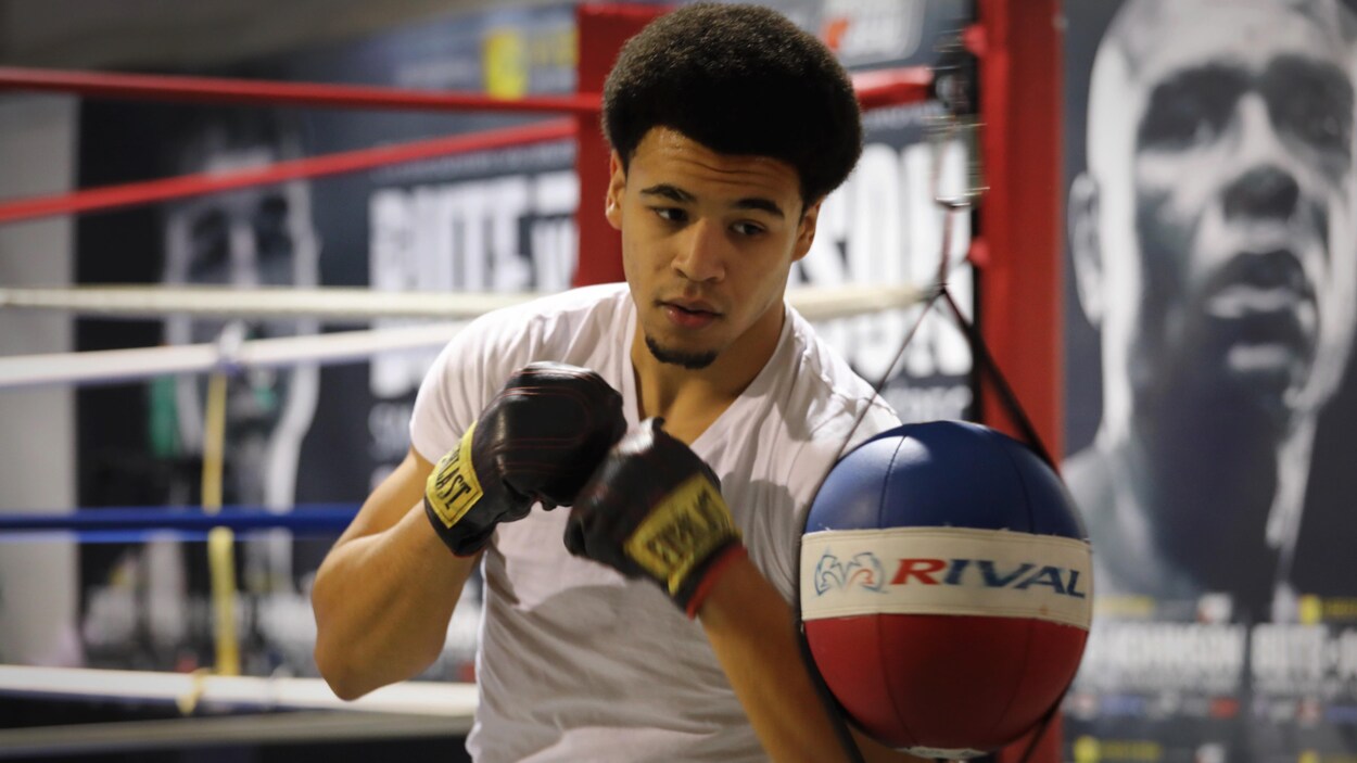 Lexson Mathieu veut conquérir le monde de la boxe pour mieux le quitter ...