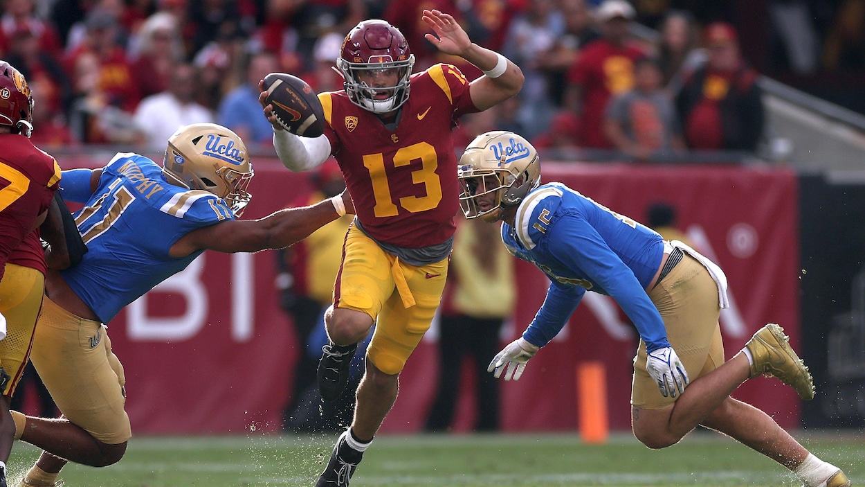 Caleb Williams, tête d’affiche du repêchage de la NFL | Radio-Canada