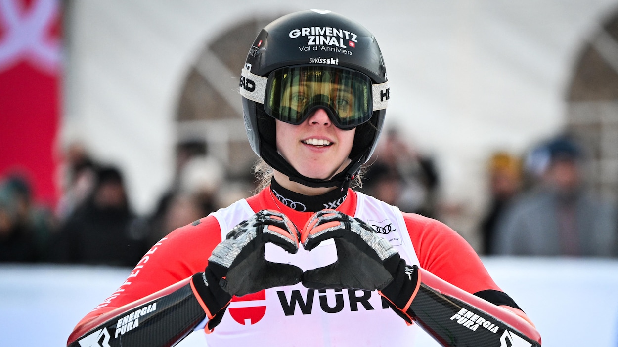 Camille Rast détrône Mikaela Shiffrin au slalom à Kranjska Gora - Jeux ...