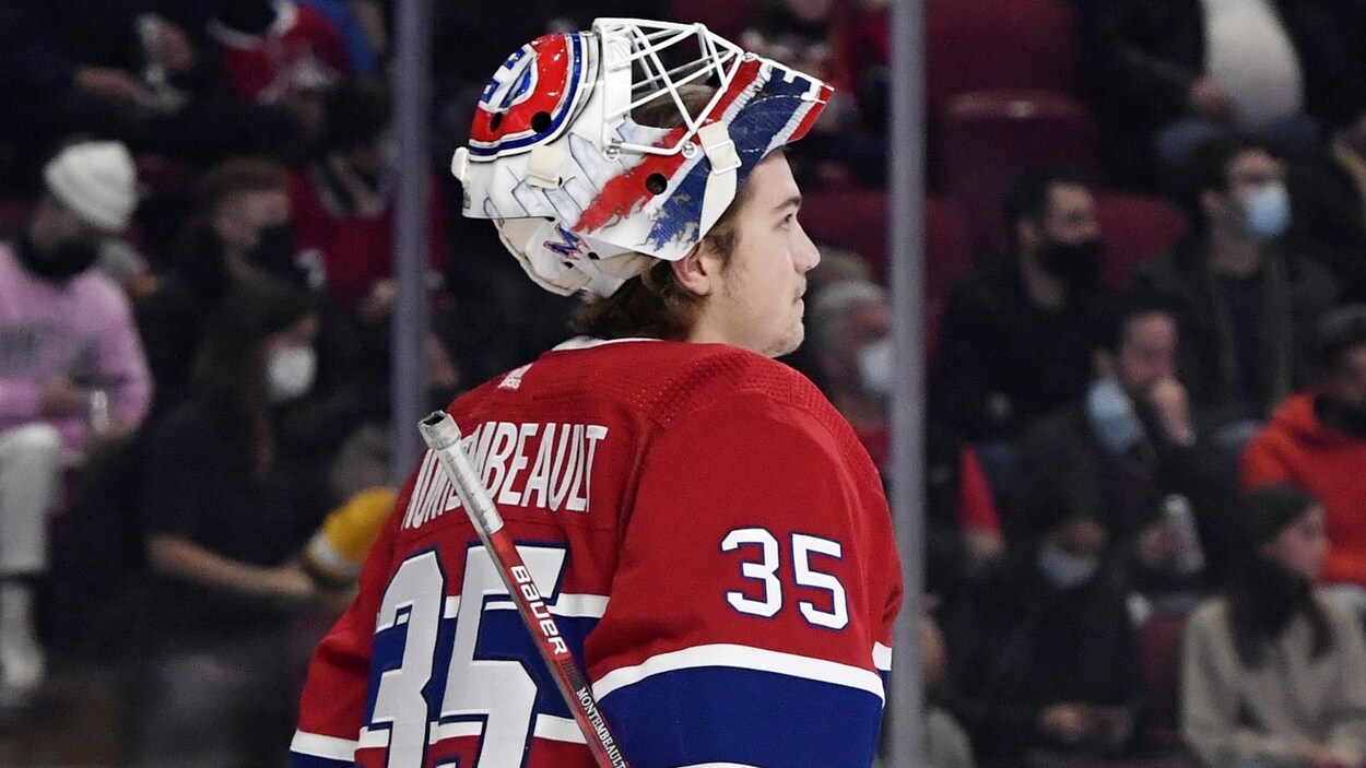 Samuel Montembeault de retour à l’entraînement du Canadien | Radio ...