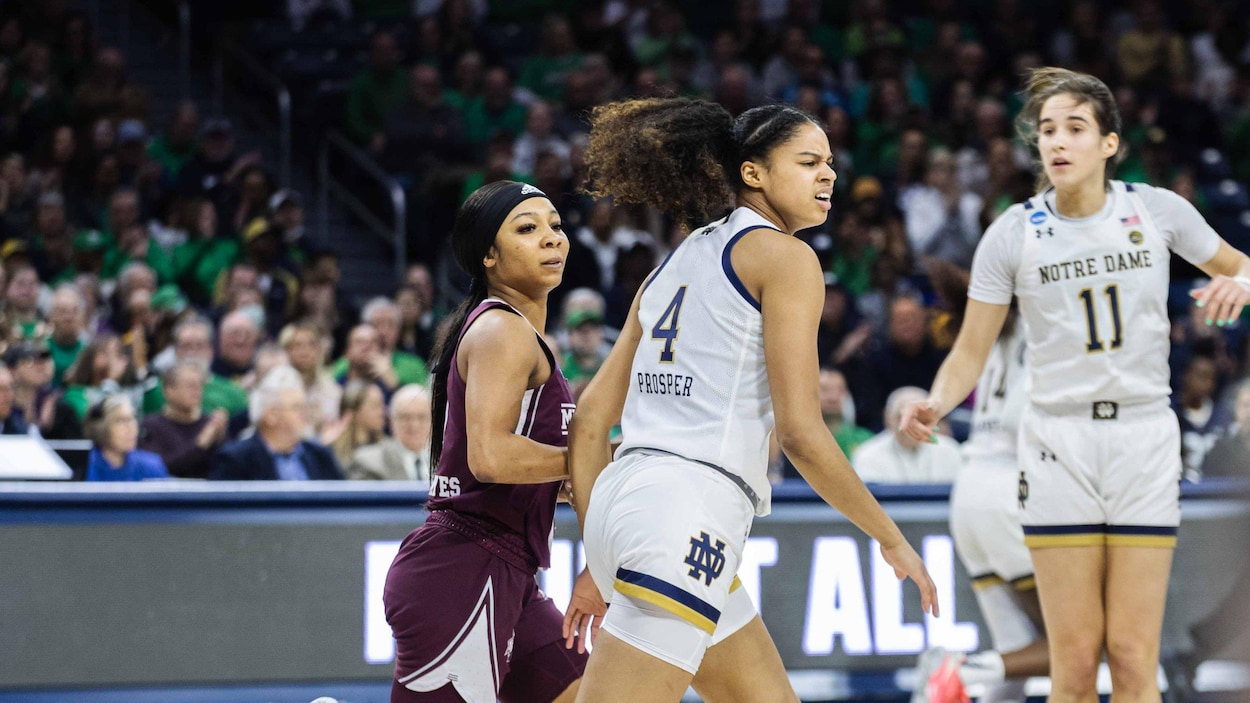 Une autre victoire pour Cassandre Prosper et les Fighting Irish au ...