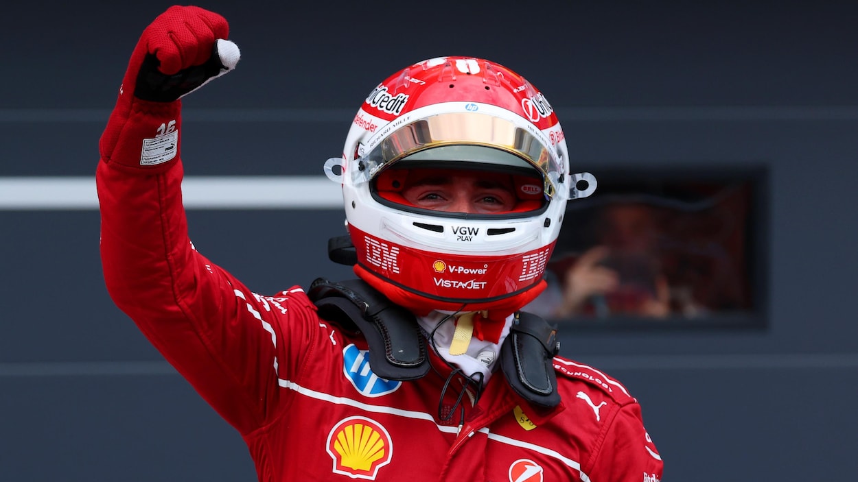 Charles Leclerc reconduit avec Ferrari | Radio-Canada