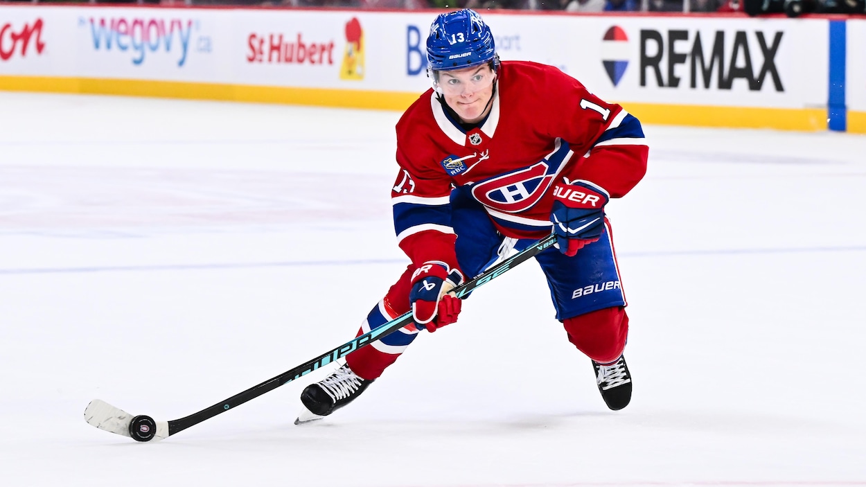 Cole Caufield est toujours confiant, mais a hâte de marquer à nouveau ...