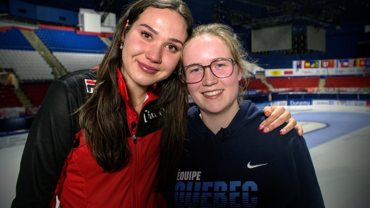 « Patiner pour deux », avec les lunettes de Courtney Sarault | Vous ...