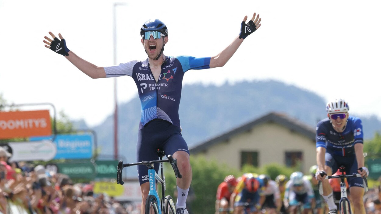 Derek Gee remporte la troisième étape du Critérium du Dauphiné | Radio ...