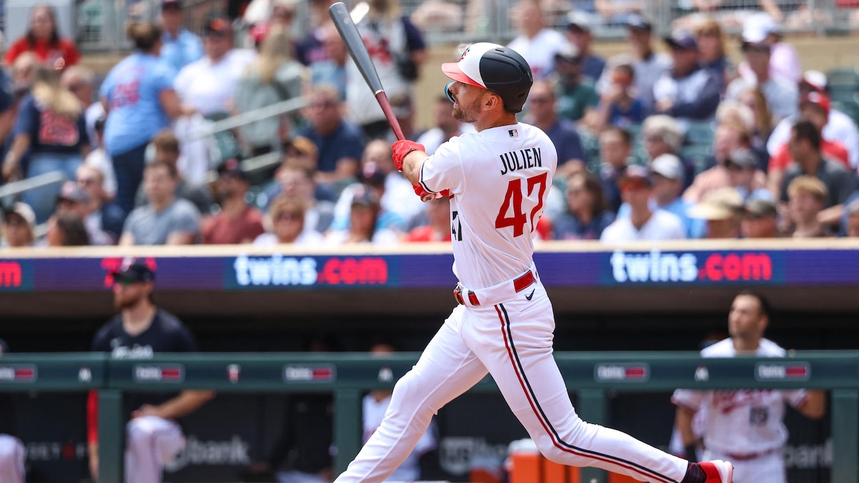 Un circuit d’Édouard Julien dans la victoire des Twins du Minnesota ...