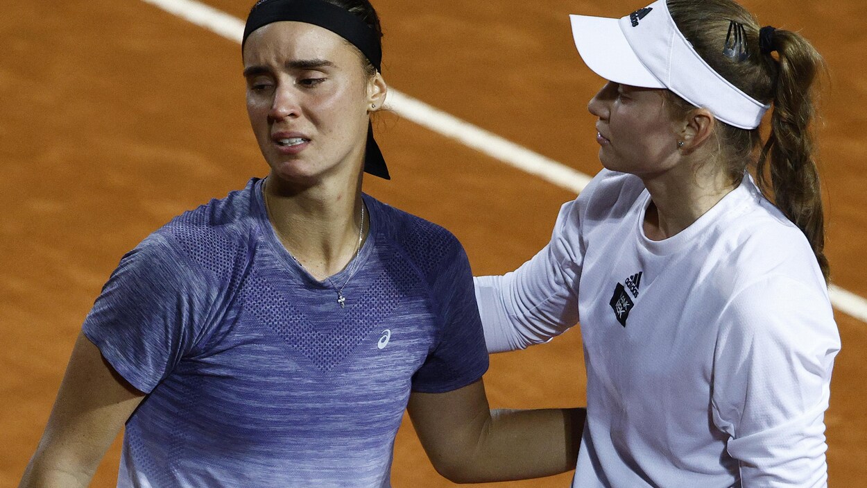Elena Rybakina sacrée à Rome après l’abandon d’Anhelina Kalinina ...
