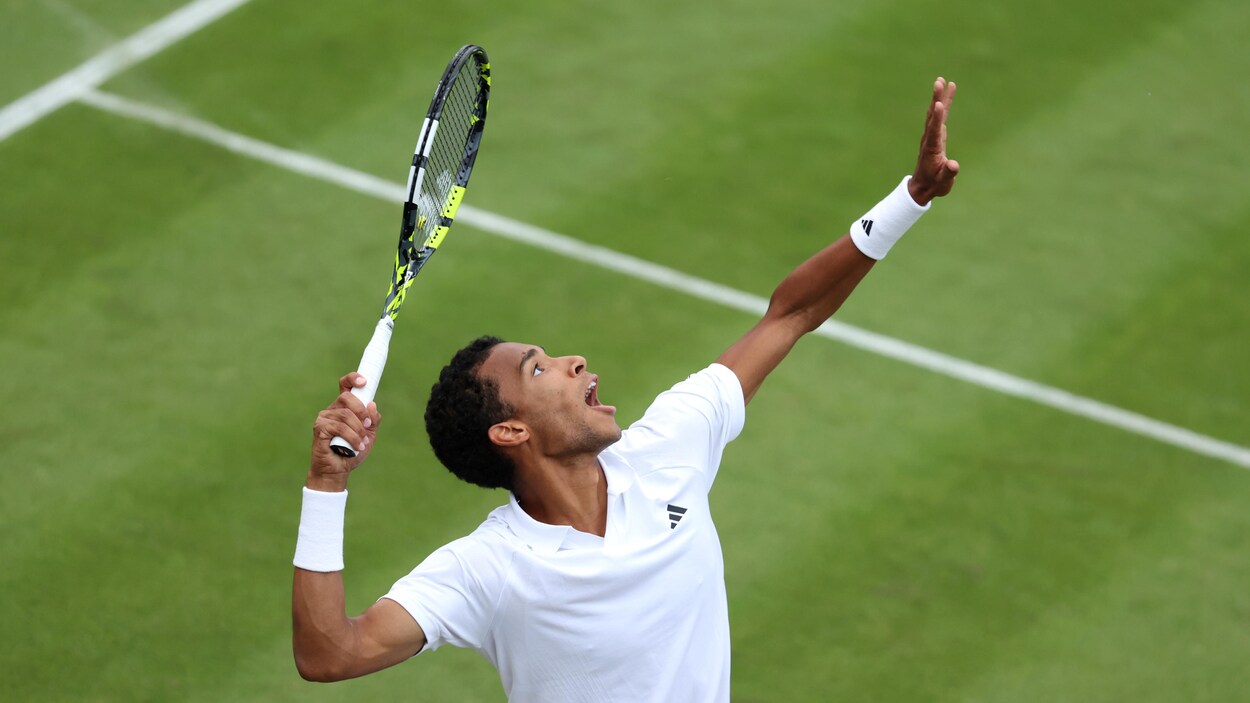Félix Auger-Aliassime tombe au 1er tour à Wimbledon, Jannik Sinner se lève | Radio-Canada