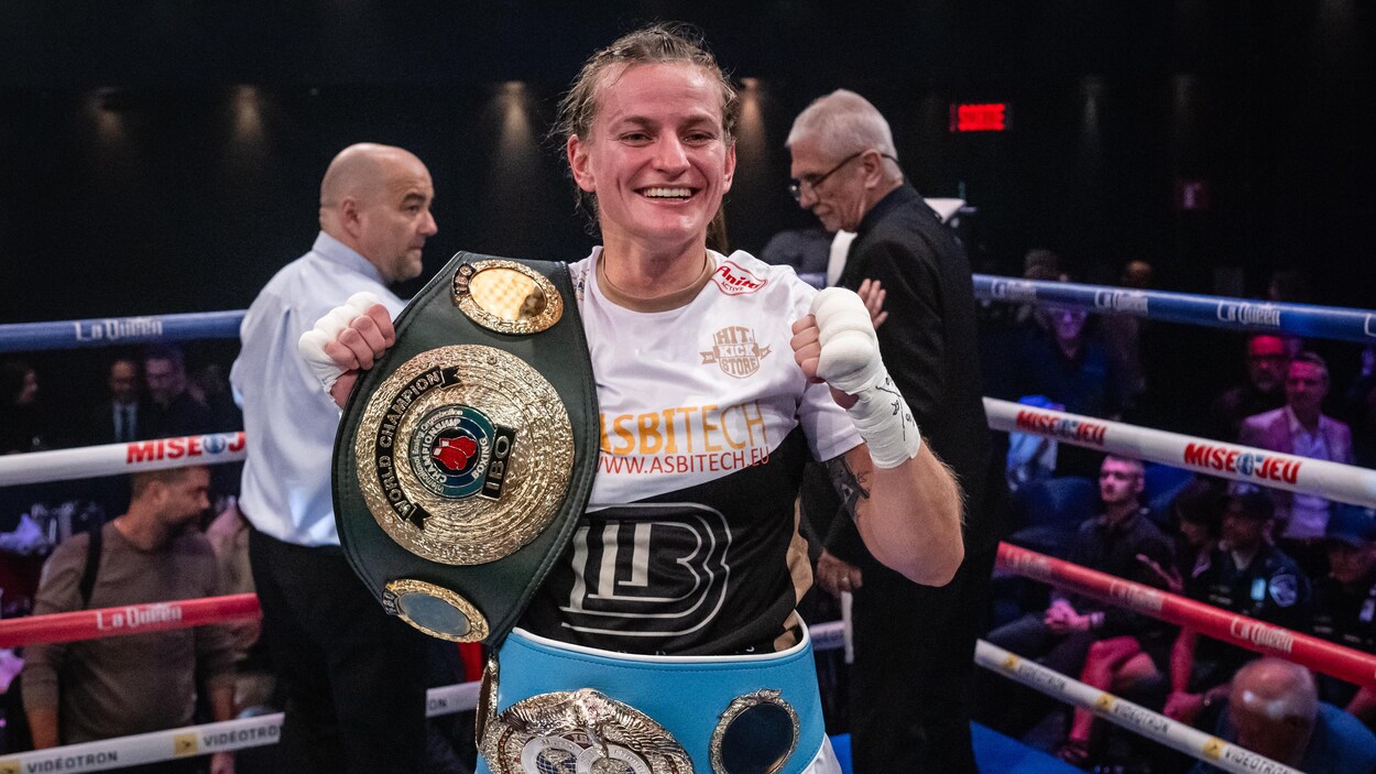 Mary Spencer à court d’arguments face à Femke Hermans | Radio-Canada