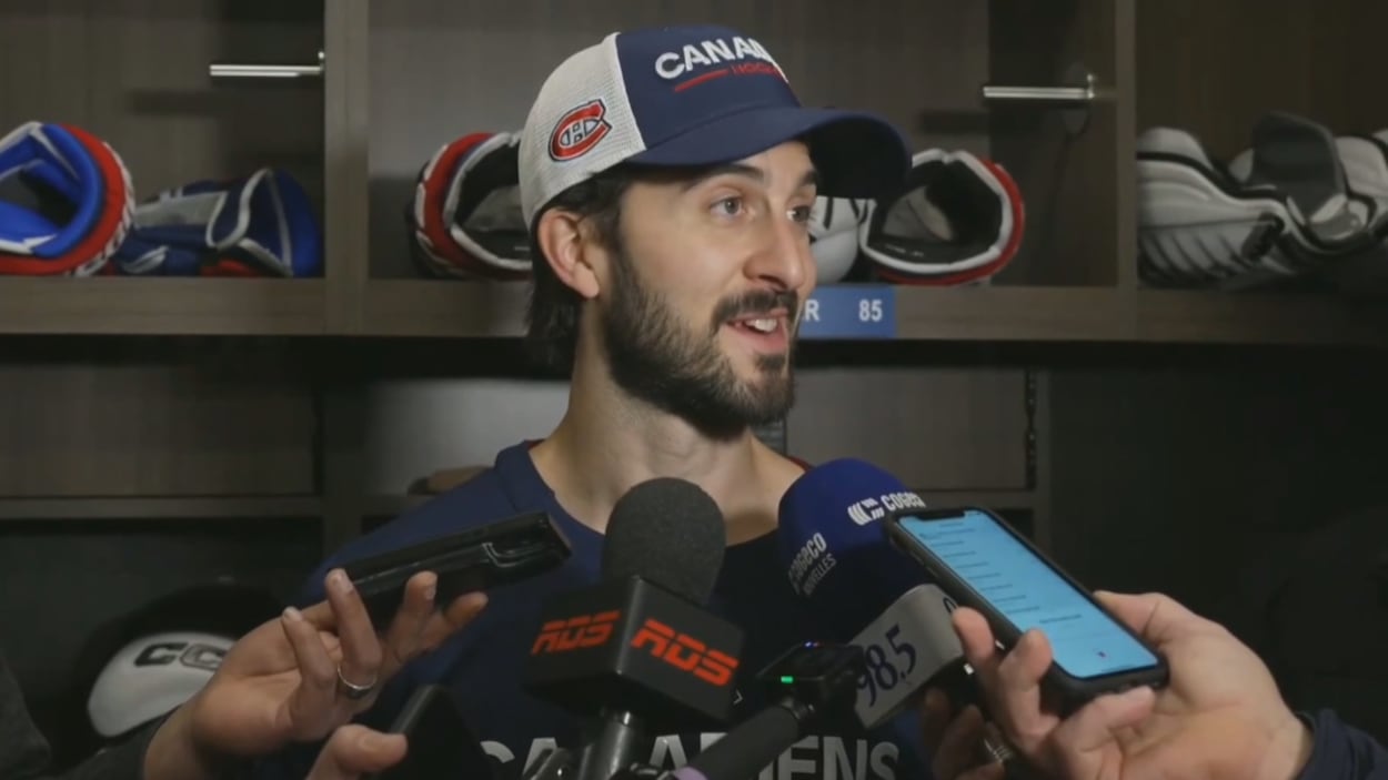 Phillip Danault est heureux de retrouver le Canadien | Radio-Canada