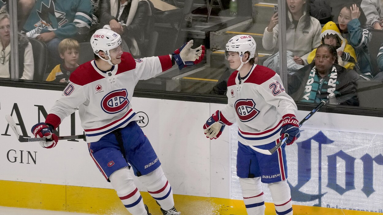 Juraj Slafkovsky promu, Arber Xhekaj à Laval | Radio-Canada