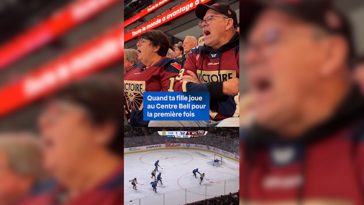 Suivez les parents d'Alexandra Labelle au Centre Bell | En bref | Radio ...