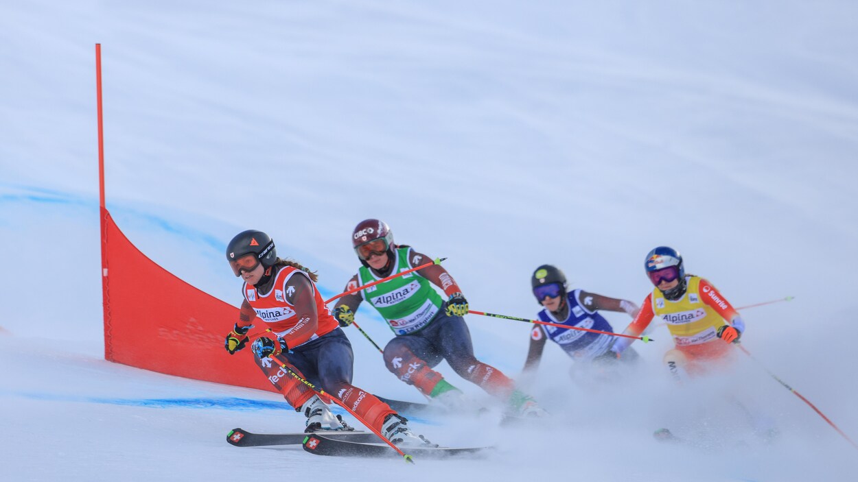 Au tour d’India Sherret de finir 1re à Val Thorens | Radio-Canada