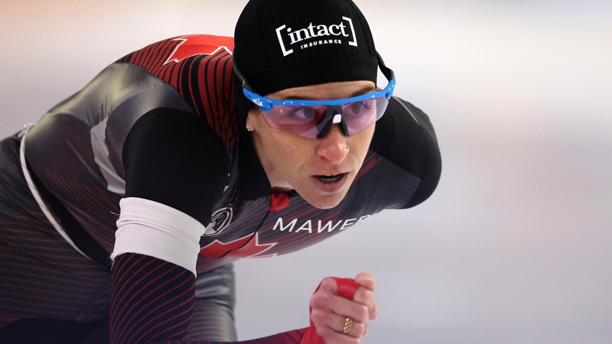 Ivanie Blondin de nouveau championne canadienne au 1000 m | Radio-Canada