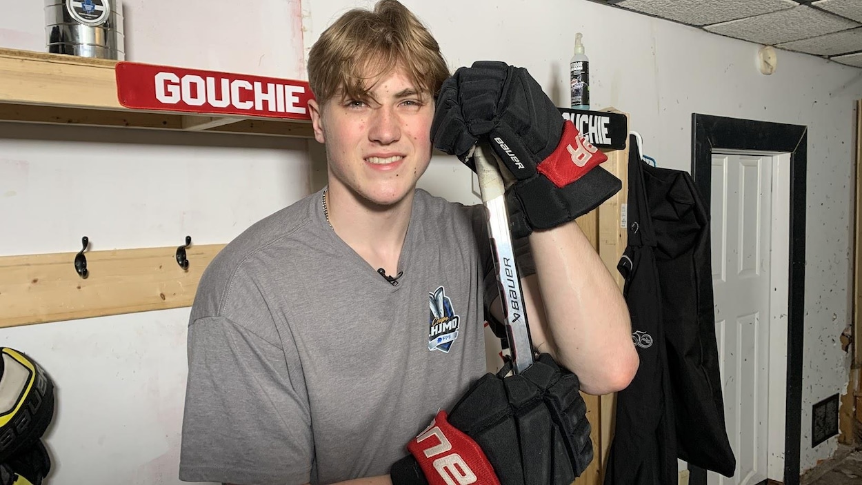 Repêchage LHJMQ 2024 : les espoirs de Jacob Gouchie | Radio-Canada