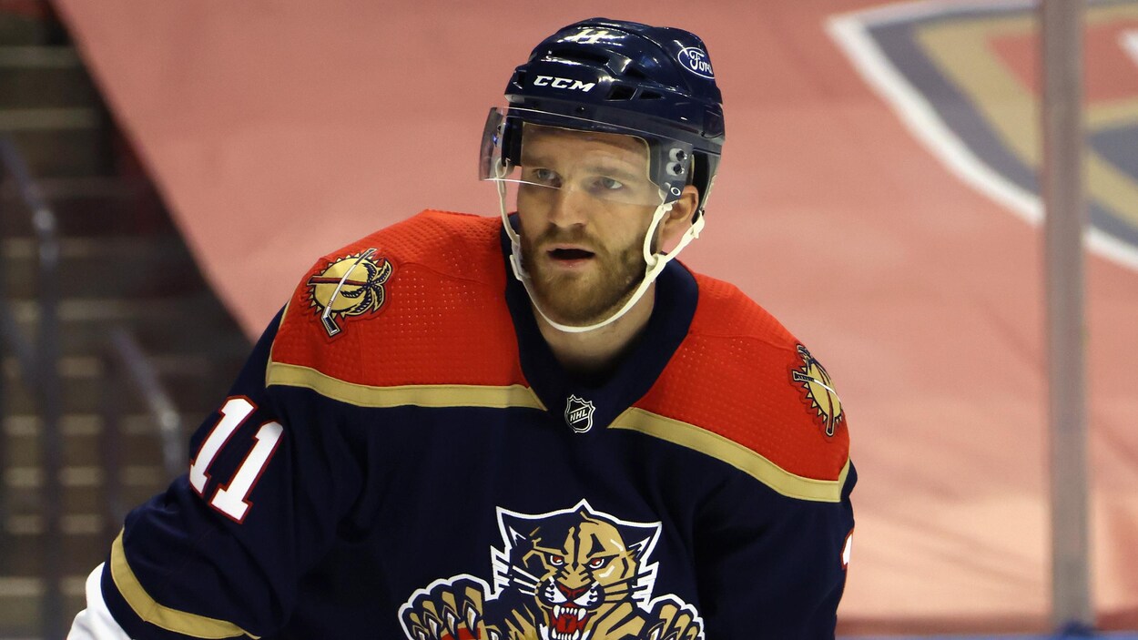 Jonathan Huberdeau se voit vraiment à sa place avec les Flames de ...