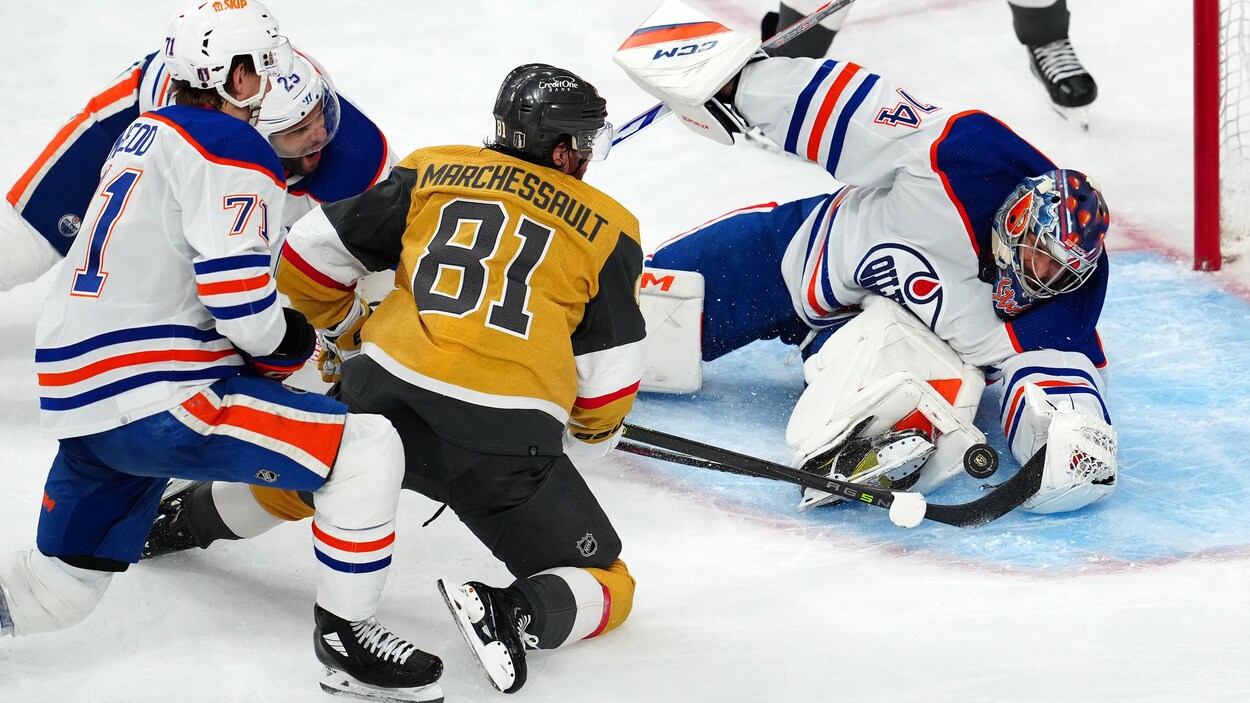 Marchessault mène la charge pour les Golden Knights à Edmonton | Radio ...