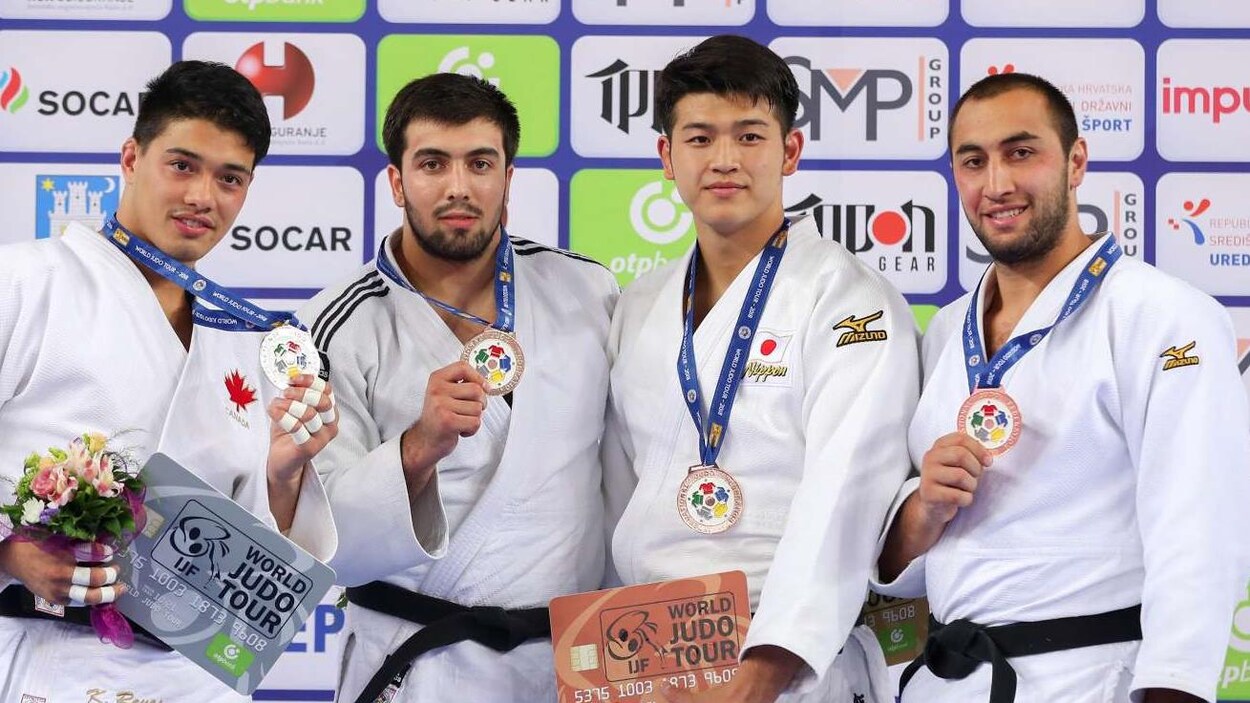 Le judoka canadien Kyle Reyes vice-champion du monde | Radio-Canada