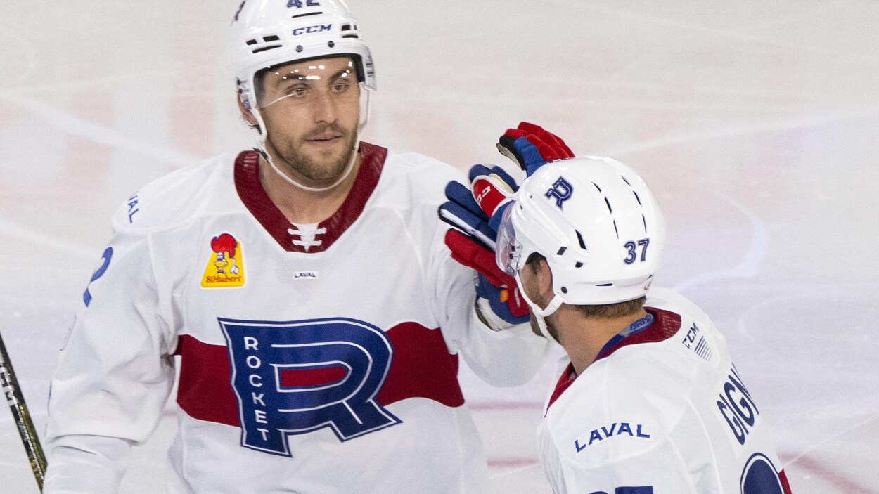 Lucas Condotta est nommé capitaine du Rocket de Laval | Radio-Canada