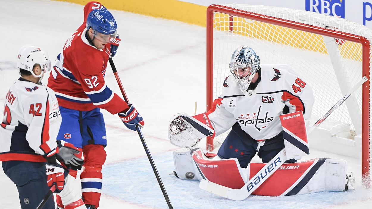 Le gardien Logan Thompson touche le gros lot avec les Capitals | Radio ...
