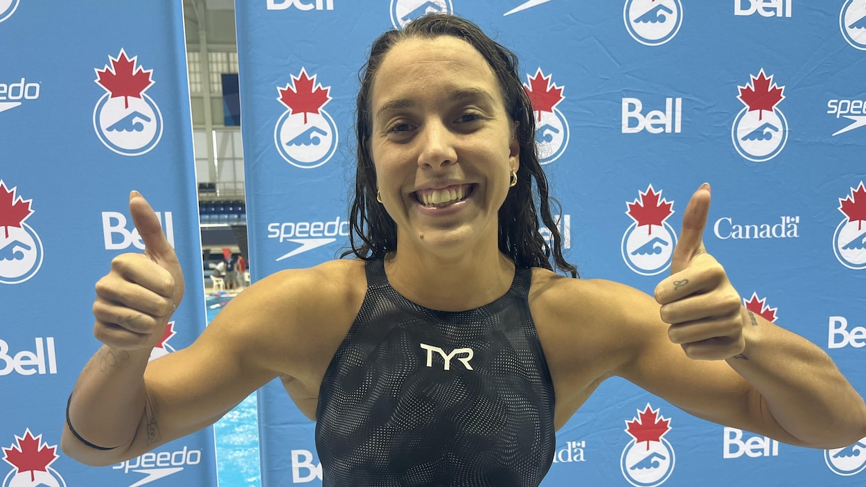La nageuse Mary-Sophie Harvey se qualifie pour une deuxième épreuve ...