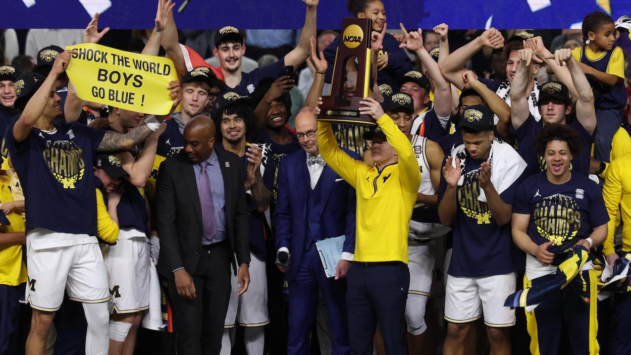 L’Université du Michigan couronnée au tournoi masculin du March Madness ...