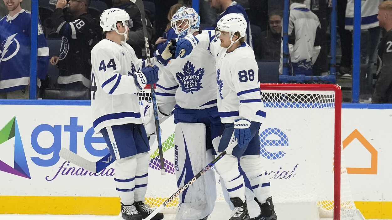 Les Maple Leafs s’imposent à Tampa Bay | Radio-Canada