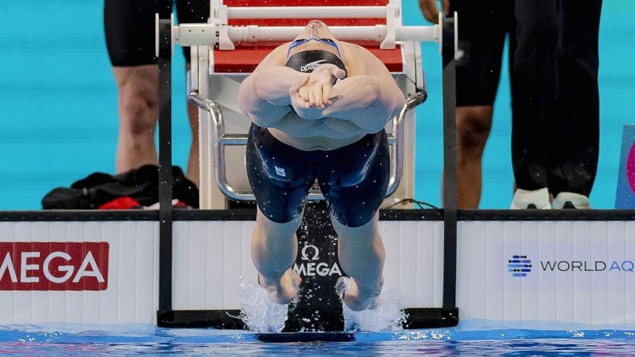 Blake Tierney rate de peu le podium aux mondiaux | Radio-Canada