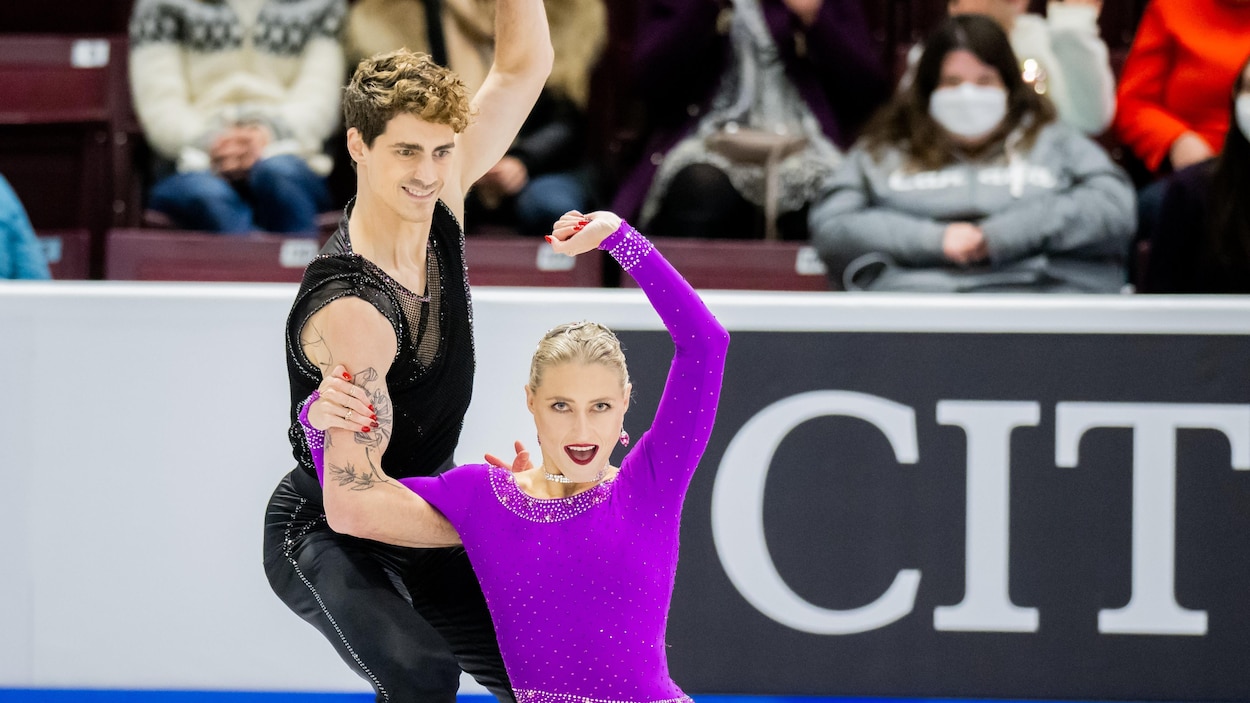 La performance de Piper Gilles et Paul Poirier au programme rythmique ...