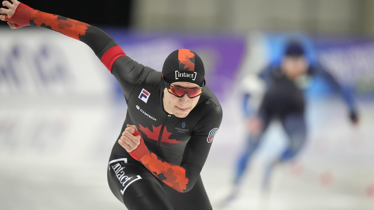 Coupe du monde à Québec : Connor Howe en bronze au 1500 m | Radio-Canada