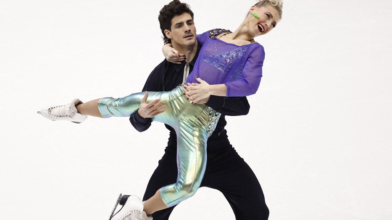 Piper Gilles et Paul Poirier en 3e position après le programme ...