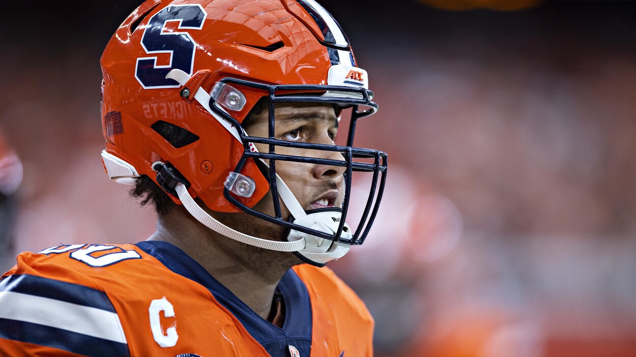 Matthew Bergeron se tourne vers le repêchage de la NFL | Radio-Canada.ca