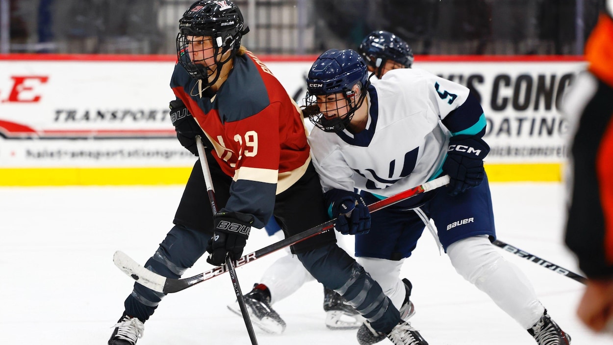 Marie-Philip Poulin voit grand pour la LPHF | Radio-Canada