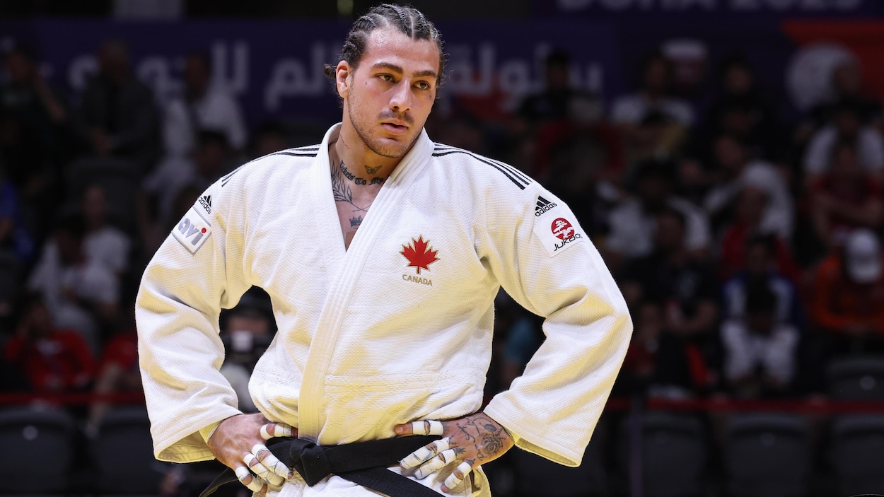 Shady El Nahas, blessé, finit 5e des mondiaux de judo à Doha | Radio-Canada