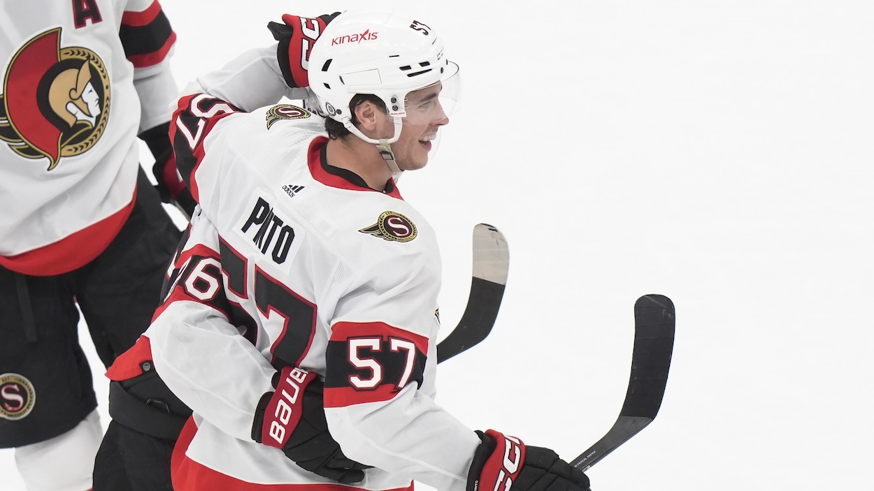 Shane Pinto mène les Sénateurs à la victoire à Buffalo | Radio-Canada