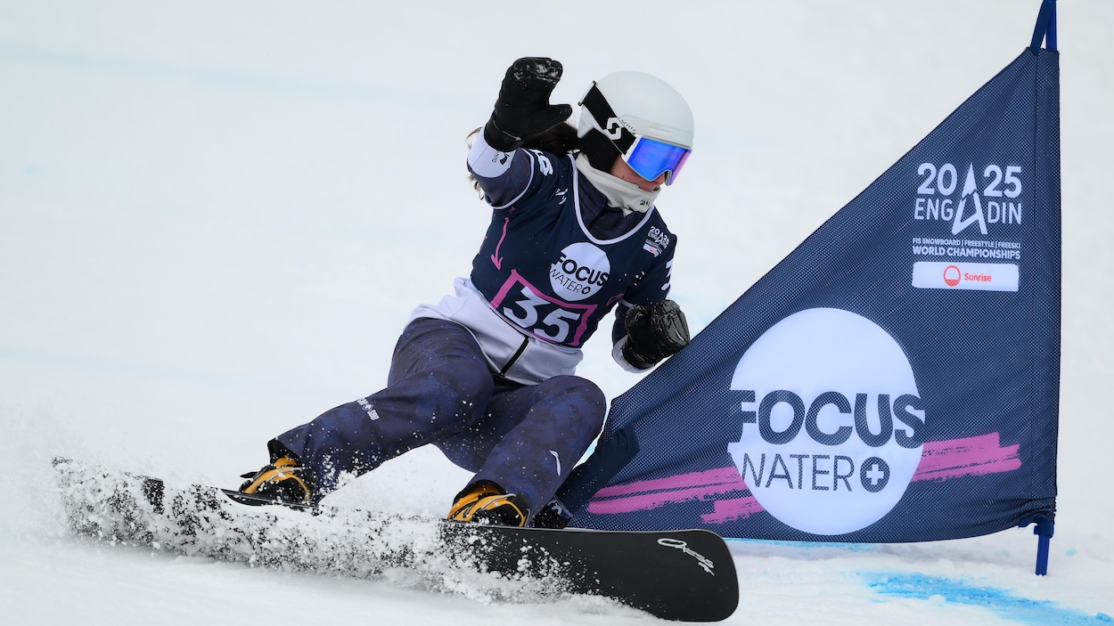 Kaylie Buck vice-championne en slalom géant en parallèle à Cortina d ...