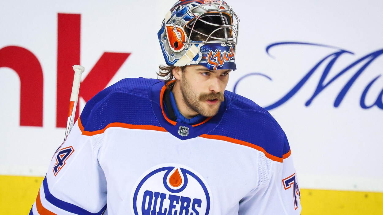 Stuart Skinner, des Oilers, est la recrue du mois de mars dans la LNH ...