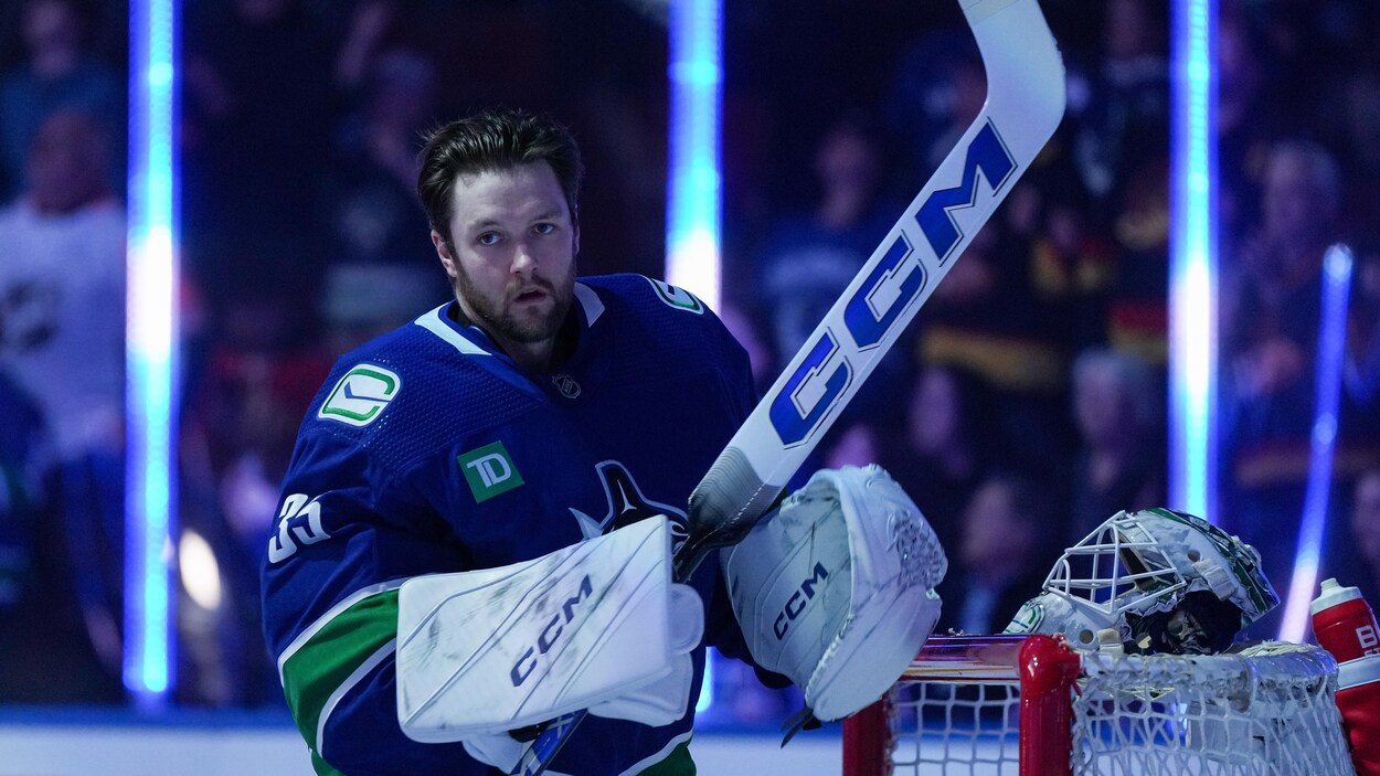 Thatcher Demko ratera le deuxième match de la série face aux Predators ...