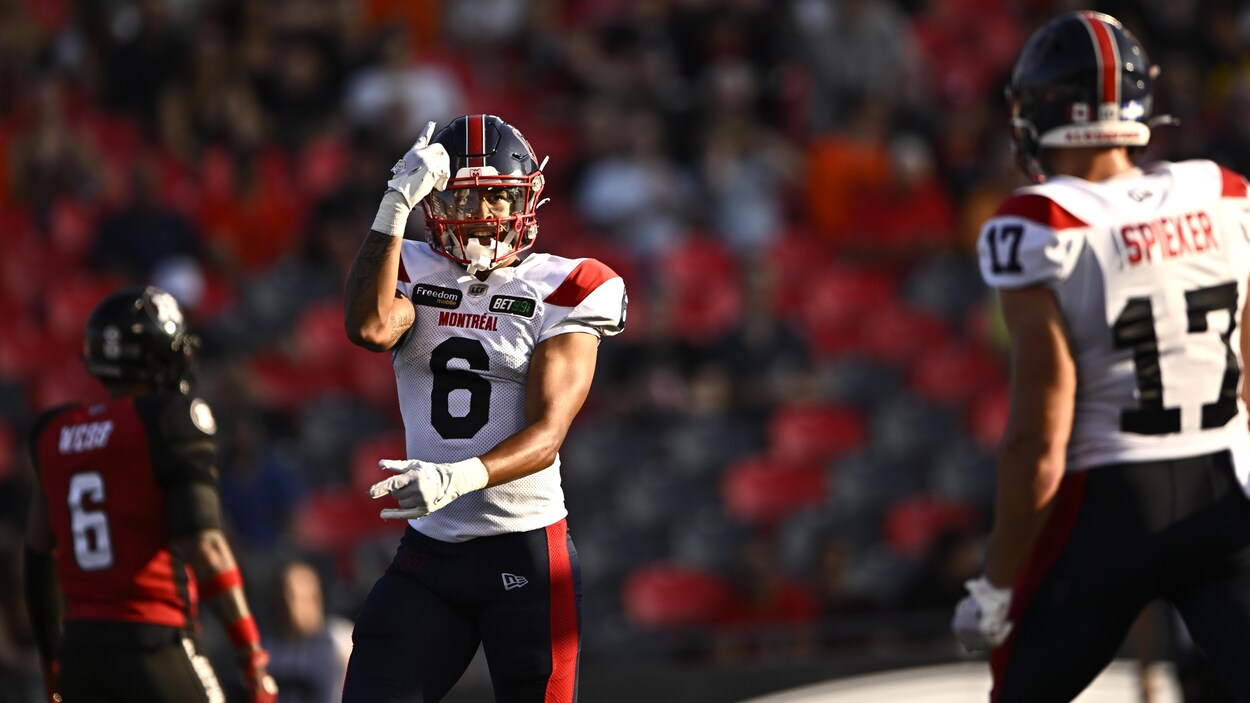 Les Alouettes à une victoire de la sérénité avant le congé | Radio-Canada