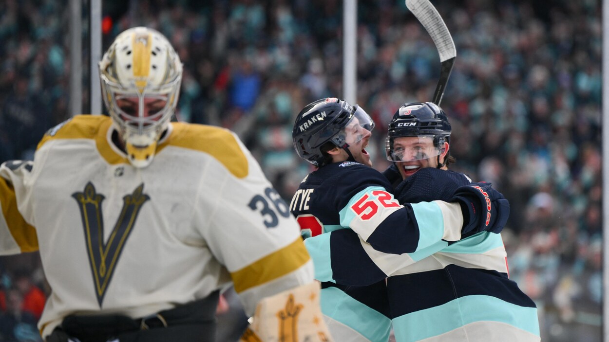 Le Kraken signe un jeu blanc à la Classique hivernale | Radio-Canada