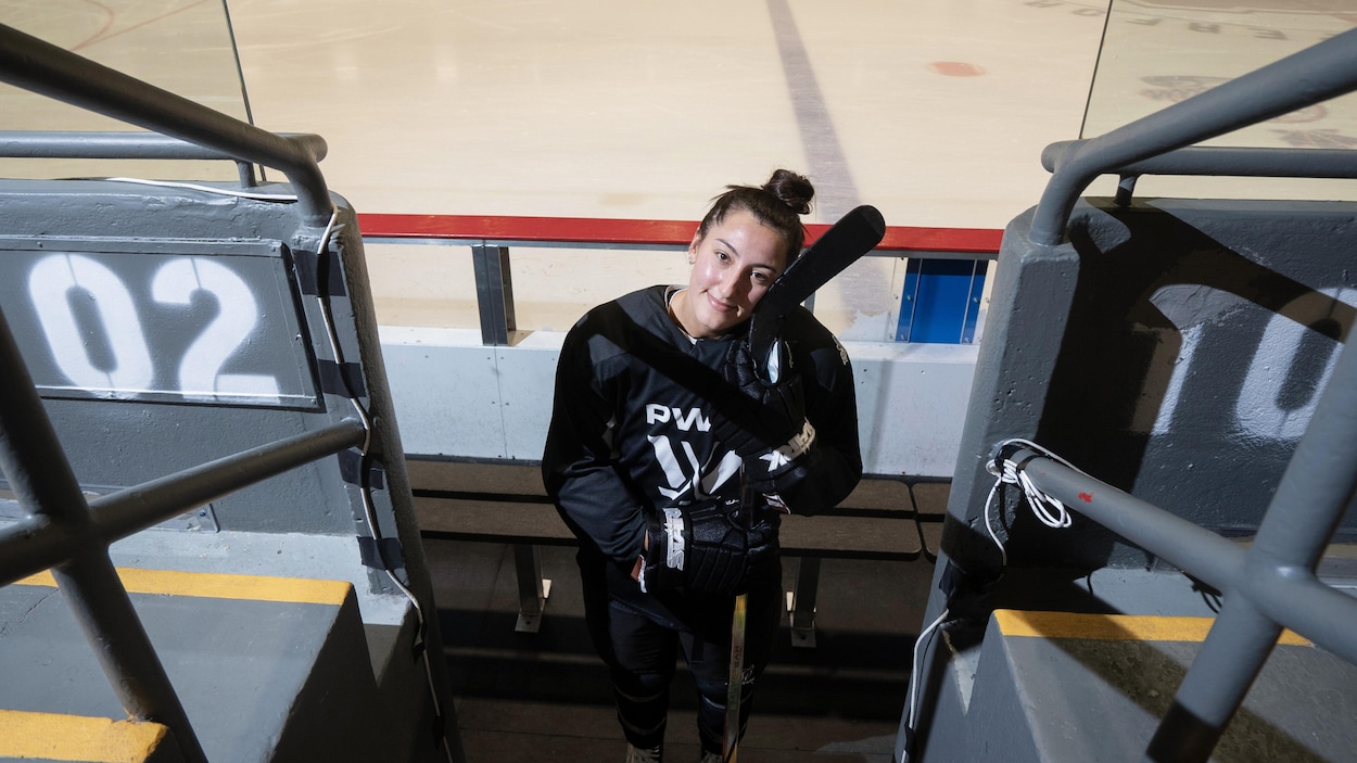 Le hockey, une affaire de communauté pour la Mohawk Brooke Stacey ...