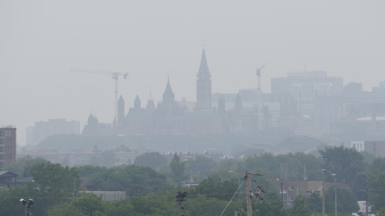 La qualité de l’air va de nouveau se détériorer mercredi à Ottawa et en ...
