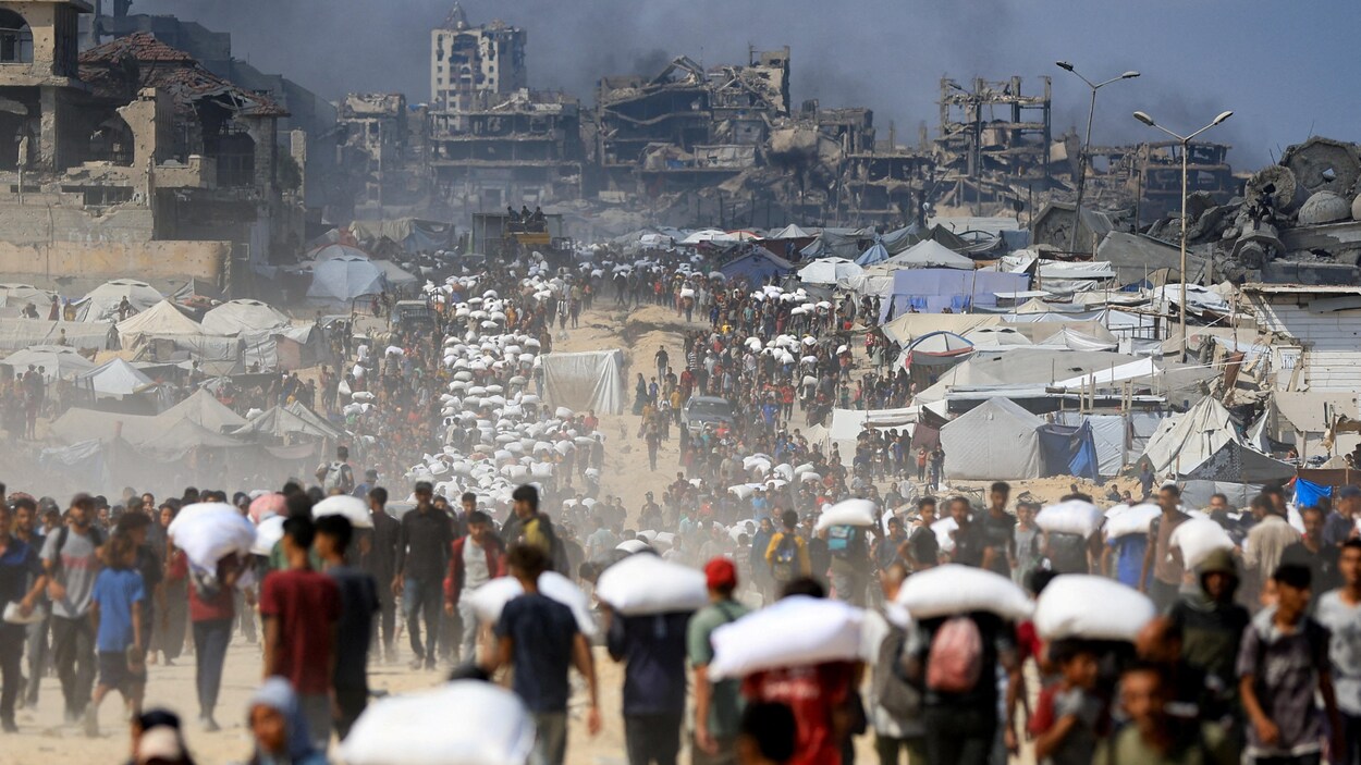 L’émissaire de Trump promet davantage d’aide humanitaire après une visite à Gaza | Radio-Canada