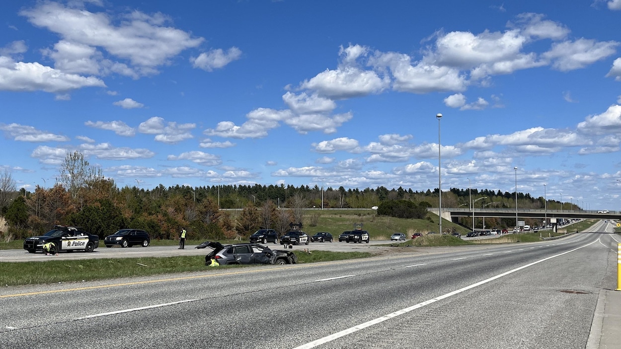 Un accident sur l’autoroute 10 à la hauteur de Magog fait un blessé ...
